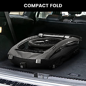 Jeep Everest 2-in-1 Child Bike Trailer and Stroller for 2 Kids by Delta Children | 2-Seater Lightweight Multisport Trailer with Converts to Jogging Stroller | Compact Fold for Travel and Storage, Grey