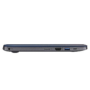 ASUS VivoBook L203NA-DS04, Intel Celeron N3350, 4GB DDR4 RAM, 64GB eMMC Flash Storage, Windows 10 Home in S Mode (Renewed)