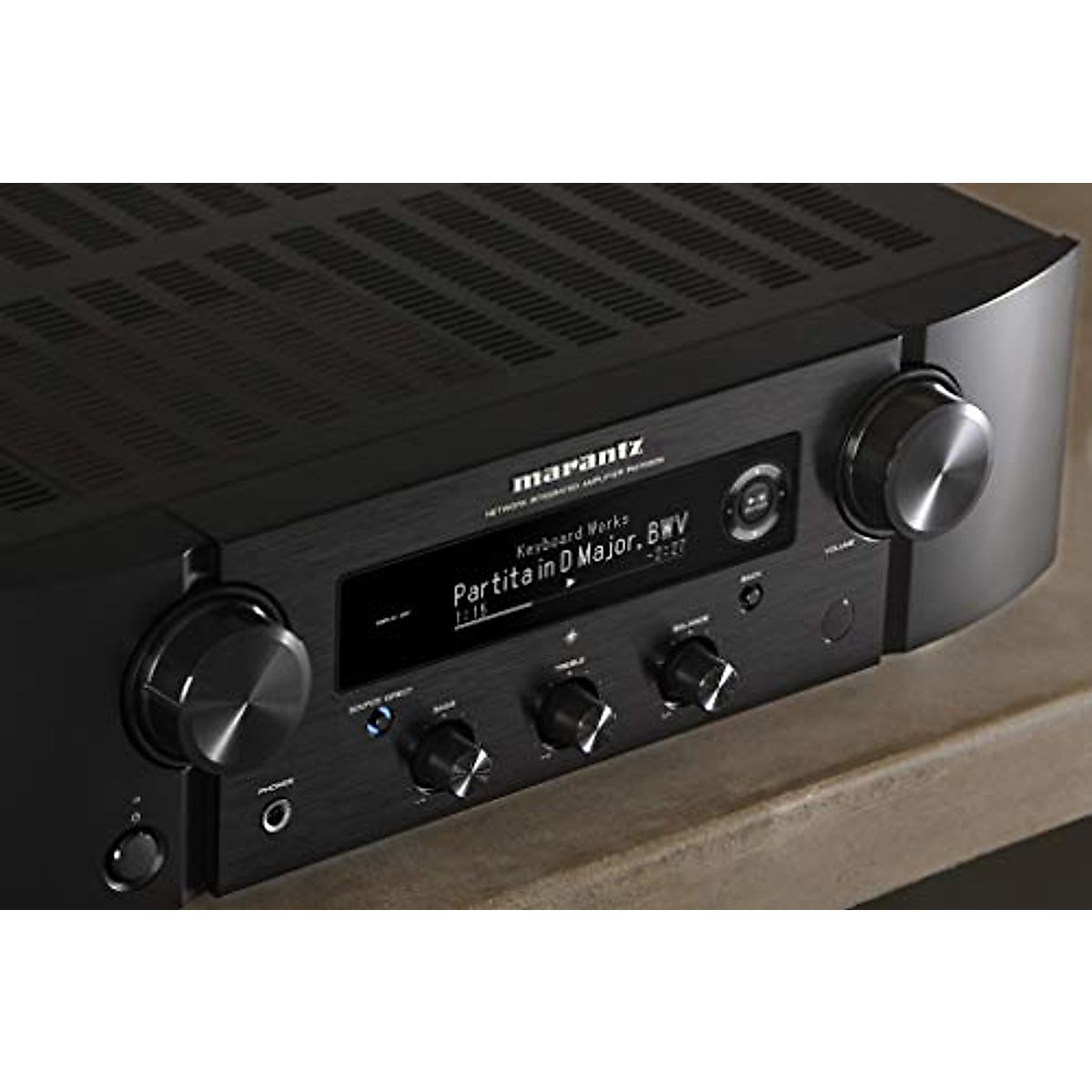 Marantz PM7000N Integrated Stereo Hi-Fi Amplifier HEOS Built-in Supports Digital and Analog Sources Compatible with Amazon Alexa Phono Input