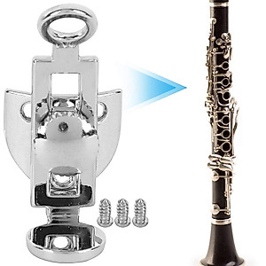 Comfortable To Use Silver Clarinet Thumb Rest For Clarinet Enthusiasts For Musican Lovers