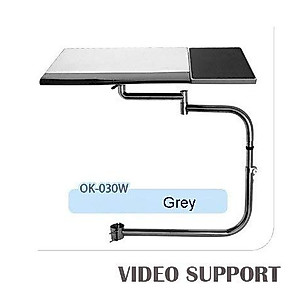 Ergonomic Keyboard Laptop Tablet Mouse Stand Holder Mount for Workstation Video Gaming ,Silver