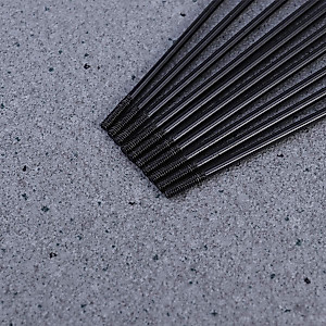 Veemoon Steel Spokes Mountain Bike Spoke: 36pcs 14G J Bend Bicycle Spokes Replacement 270mm MTB Wheel Repair for Ebike Downhill Trekking City Bikes