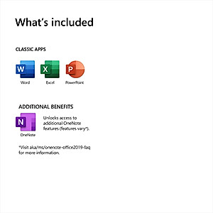 Microsoft Office 2019 Home & Student - Box Pack - 1 PC/Mac