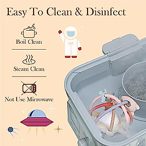 Baby Sensory Teething Toys - Baby Teether - Montessori Toys for Babies - Baby Rattles Shower Gifts for Boys Girls 0 3 6 9 12 18 Month 1 One Year Old Infant Newborn Toys - Baby Travel Toys