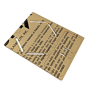 The Broken Token Fleet Stand - Twilight Imperium 4 Compatible Clear Acrylic Stands with Tabbed Feet and Slotted Tops