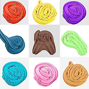 14 Pack Slime Kit Super Mini Butter Slime,Different Kinds of Color Scented Funny Slimes,Soft and Non-Sticky for Girls and Boys,Party Favor Gifts