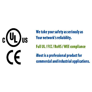 Dataprobe iBoot-G2S Web IP Power Switch, 12 AMPs at 105-125 VAC, Built-in 2 Port Network 10/100 Switch, Remote Power Switch, Cloud Controlled. Remote Devices Remotely