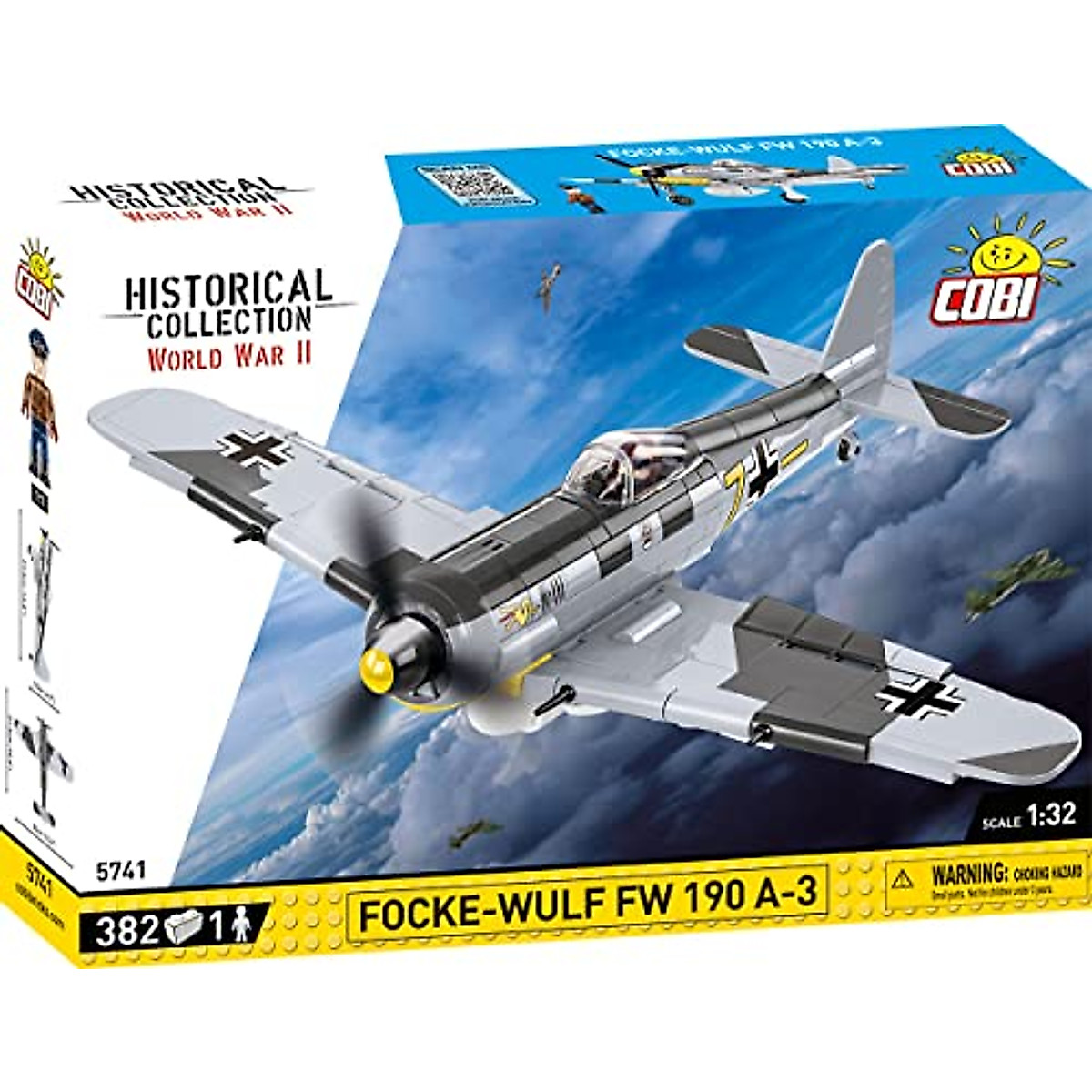 COBI Historical Collection WWII FOCKE-WULF FW 190 A-3 Plane, Small