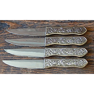 Western Buckle Steak Knives (Set of 4)