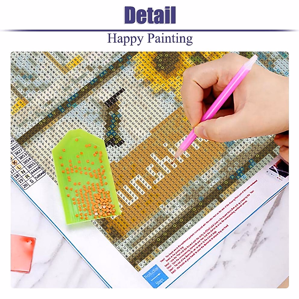 ICECHEN Sunflower Diamond Painting Kits for Adults, 5D Hummingbird Diamond Art for Adults DIY 5D Dimond Paintings Round Full Drill Painting with Diamonds Kits Diamond Dots Home Decor 12x16inch Clear