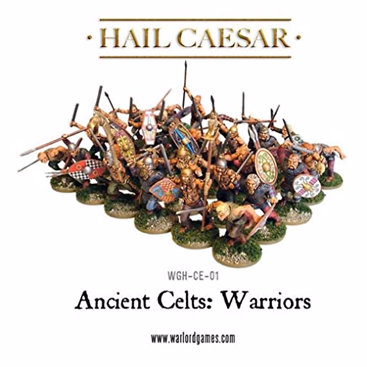 WarLord Games Hail Caesar Ancient Celtic Warriors Military Table Top Wargaming Plastic Model Kit WGH-CE-01