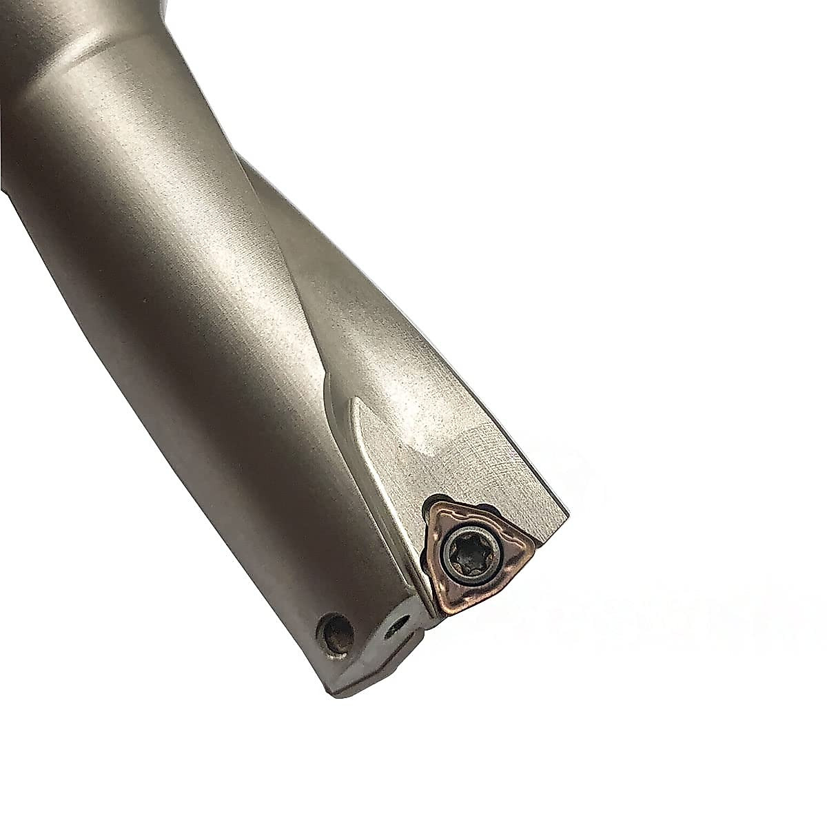 GBJ WC- Φ19-2D -C20 +10pcs WCMX030208FN Indexable U Drill Inserts Holder Fast Water Jet Drill Violent Drill WPD Series (WPD-Φ19-2D-C20+WCMX030208)