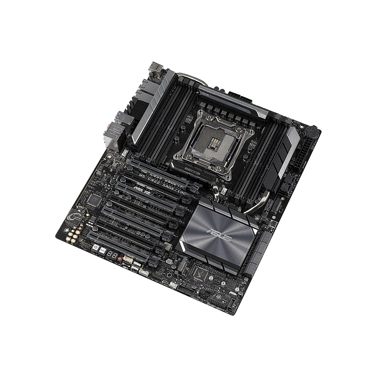 ASUS WS C422 SAGE/10G LGA2066 ECC DDR4 M.2 U.2 C422 ATX Motherboard for Intel Xeon W-Series Processor