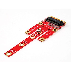 Ableconn MPEX-134B Mini PCIe Adapter with M.2 Key B Slot - Support USB/PCIe/SATA Based M2 B Key or B-M Key Module for Mini PCI Express