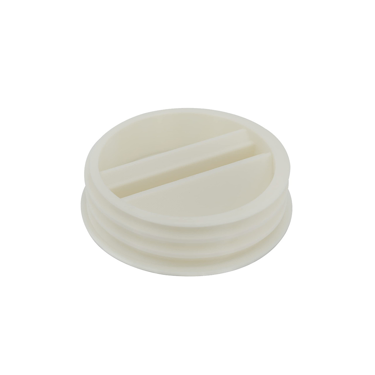 5-inch Tube Portable AC Exhaust Hose Wall Mount Plug - Counter-clockwise thread 5CCWPLUG