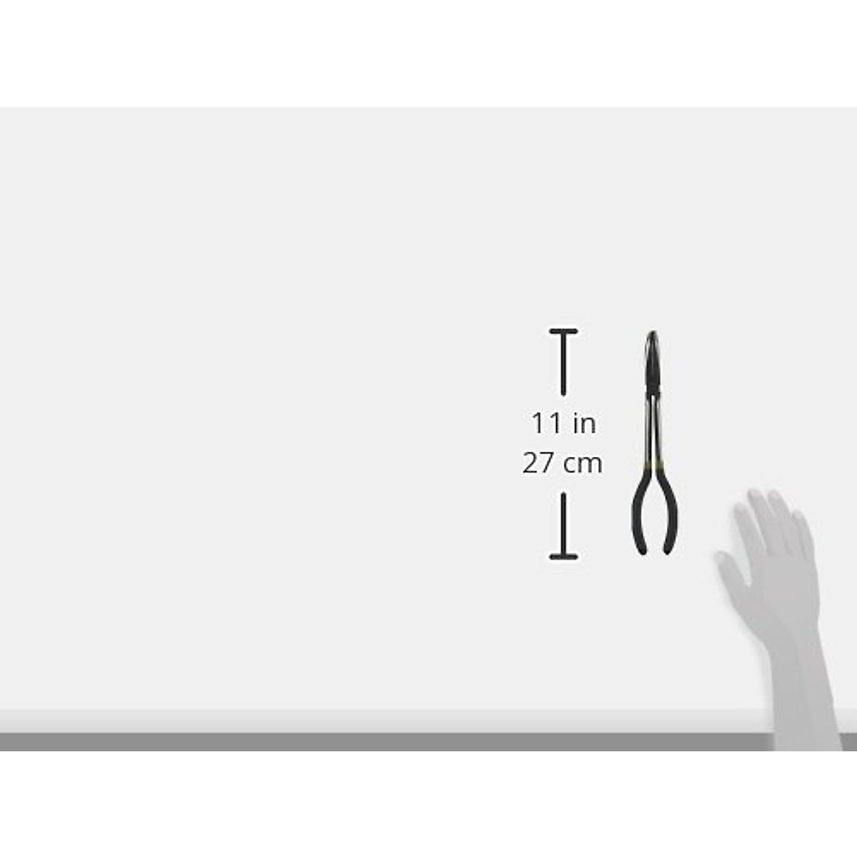 Performance Tool W1046 11-Inch Long Reach 90-Degree Bent Long Nose Pliers