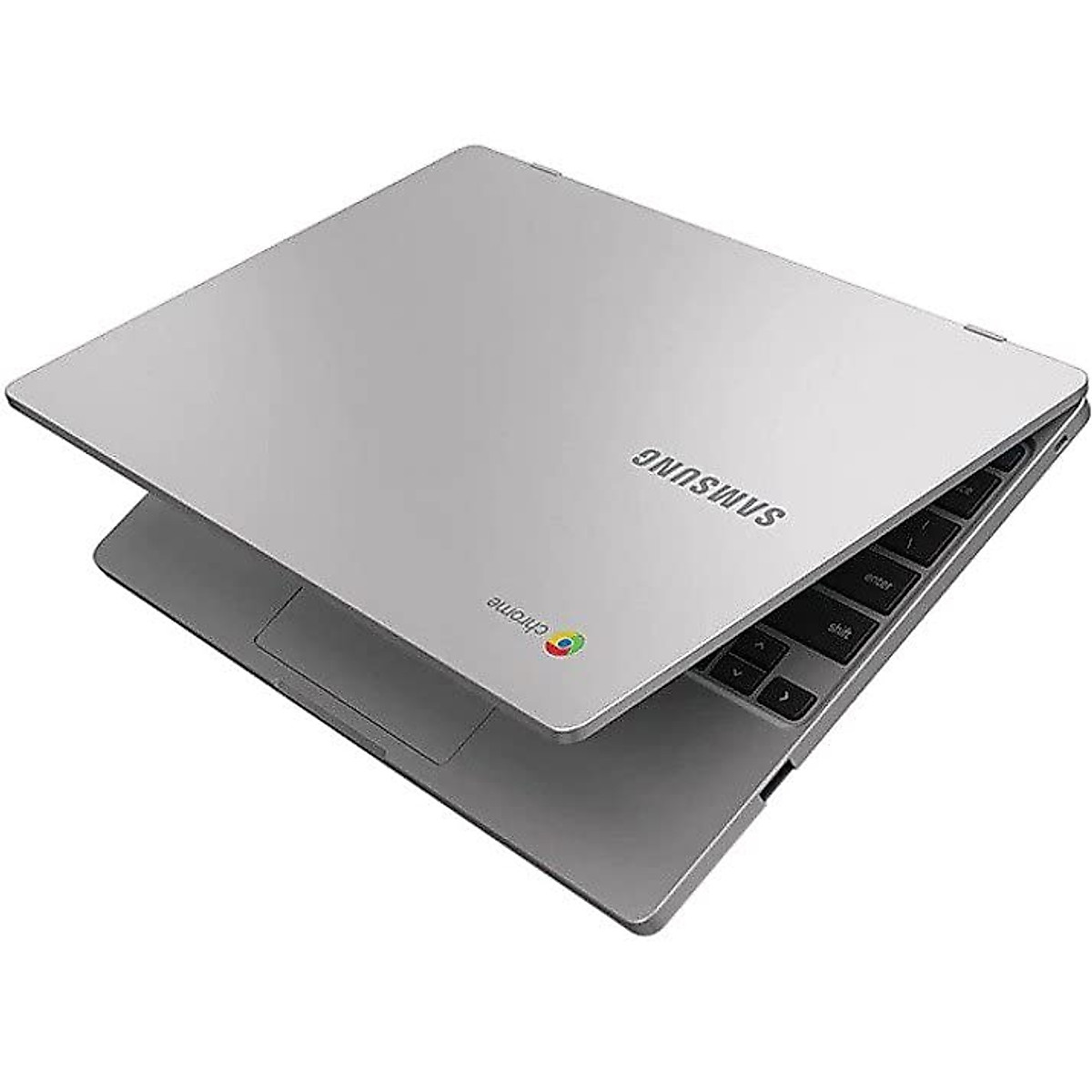 SAMSUNG Chromebook 4 Laptop 11.6'' HD LED (1366 x 768), Intel Celeron Processor N4020 Processor, Intel UHD Graphics 600, 4GB RAM, 160GB Storage(32GB eMMC+MTC 128GB SD Card), Chrome OS, Platinum Titan