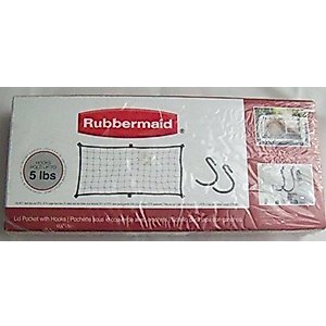 Rubbermaid Spec Prods 5F16-00-Bla Lid Pocket For Deck Storage Box Non Metalic Storage Buildings