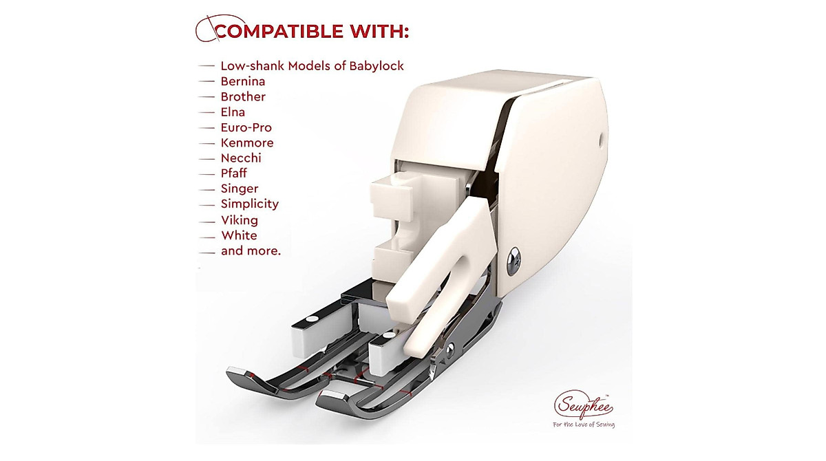 2024 Upgraded Open Toe Walking Foot with Guide for Brother & Singer