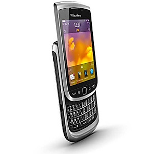 Blackberry Torch 9810 Unlocked GSM Phone with OS 7.0, Touchscreen, Slider-QWERTY Keboard, Optical Trackpad, 5MP Camera, Video, GPS, Wi-Fi, Bluetooth and microSD Slot - Silver
