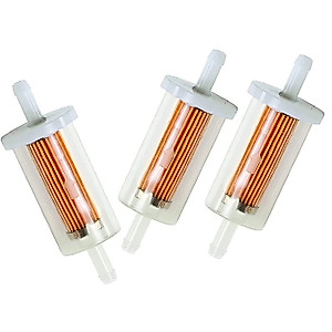 Go-cheers 695666 Fuel Filter Replacement For 845125 691035 493629 5065 5065D 5065K Lawn Mower Tractor 3 pack