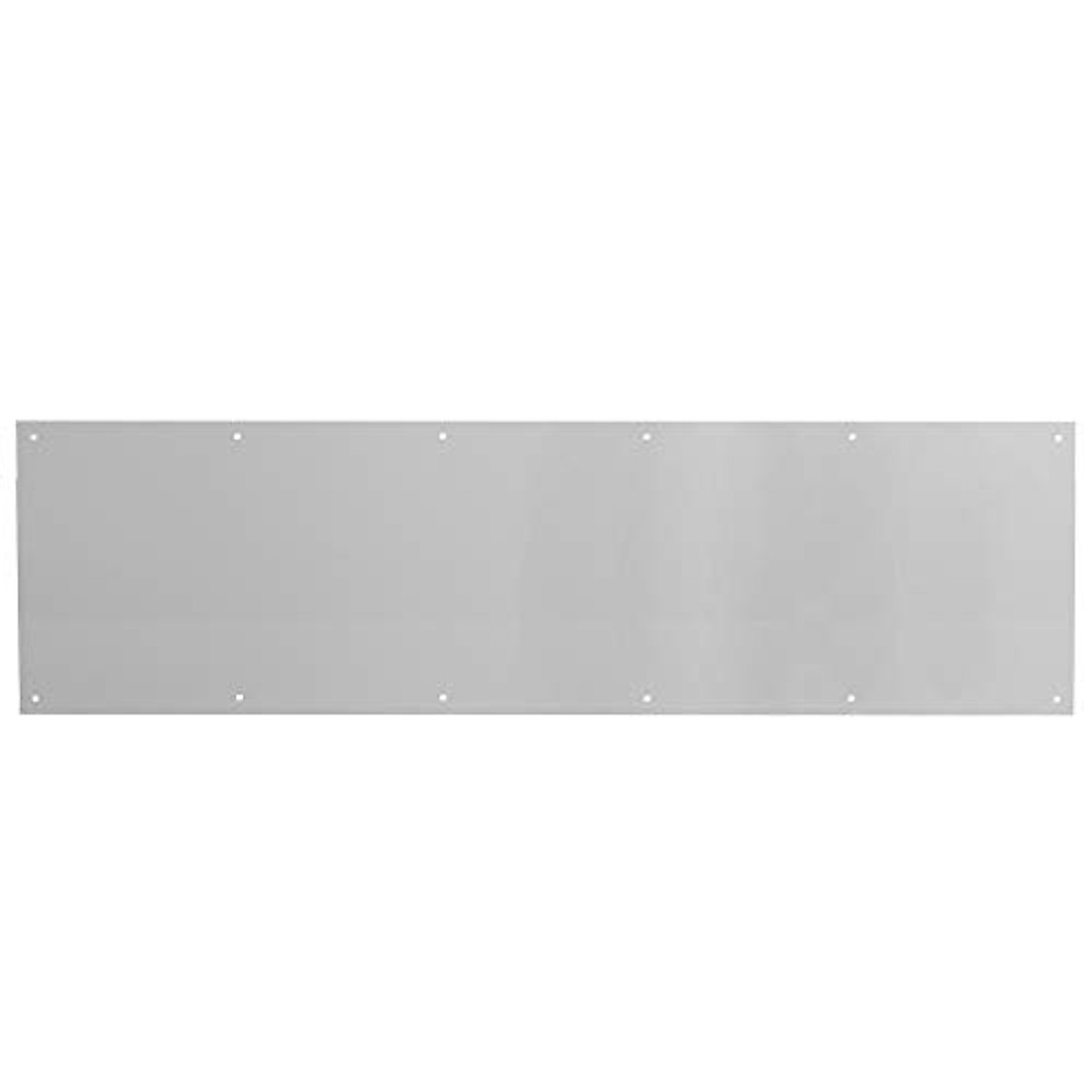 Prime-Line J 4965 Door Kick plate, 10 inch x 34 inch, Satin Aluminum, (single pack)