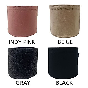 KEEPBLING Purse Organizer for Burberry Haymarket Bucket Inserts Bag in Bag Shapers