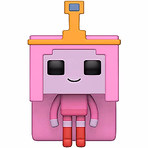 Funko Pop Television: Adventure Time - Minecraft Princess Bubblegum Collectible Figure, Multicolor