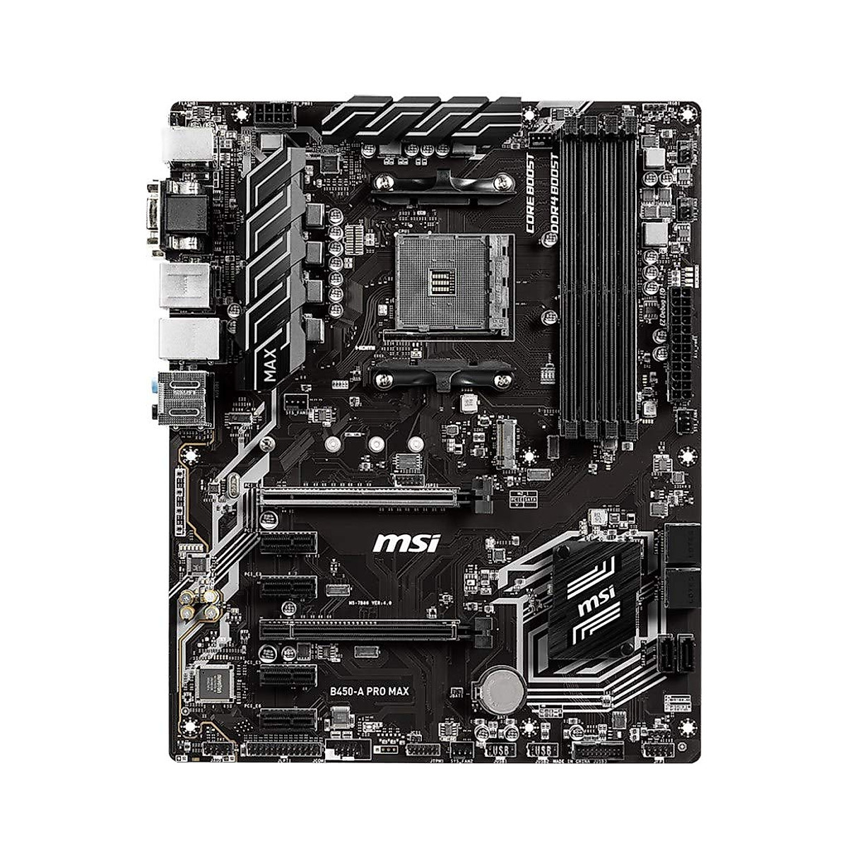 MSI B450-A Pro Max scheda Madre Presa AM4 ATX AMD B450