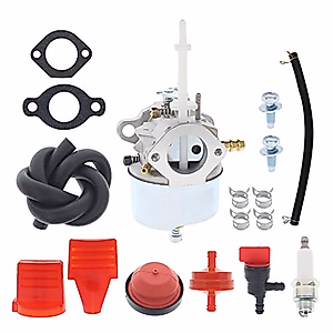 Chacarbtu 632371 Carburetor for Tecumseh Snow Blower 632371A H50 HSK50 H60 HSK60 H70 H80 HSK70 7HP Snowblower Snowthrower Engine