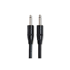 Hosa SKJ-430 Pro Speaker Cable - 1/4 inch TS to 1/4 inch TS - 30 foot