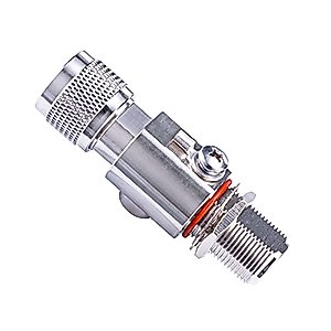 Bingfu N Type Lightning Arrestor 0-6GHz N Male to N Female Low Loss Coaxial Surge Protector