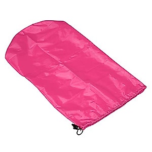 PATIKIL Clothes Storage Drawstring Bag, Extra Large Clothing Blankets Organizer Bag with Strap for Camping Home, Pink