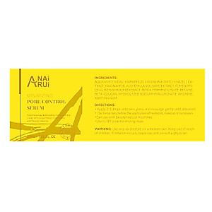 ANAI RUI Pore Minimizer Serum, Pore Minimizer for Face, Pore control,Minimizing, Shrinking, Tightening Pores, Refine Skin Texture 1 fl.oz