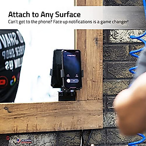 2-in-1 Phone Holder & Headphones Holder Mount for Home and Office Only by GadgetRest, Gravity Phone Mount, Fits All iPhones (Except iPhone 4),Fits All Samsung Galaxy Phones & Many More!