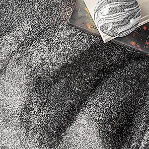 nuLOOM Remona Abstract Area Rug, 7' 6" x 9' 6", Grey