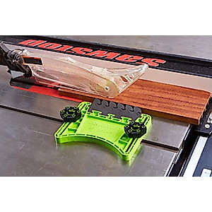 BOW Products FeatherPRO FP1 - Featherboard for Tables Saws, Router Tables and Band Saws - EVA Feathers that Reduce Kickback - Woodworking Tools and Safety Accessories