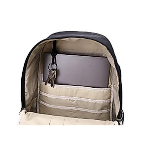 Joymoze Girl Laptop Backpack Set with Lunch Bag and Pencil Purse Black Chain