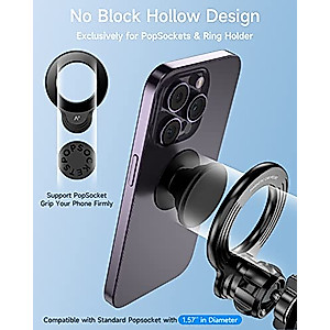 Compatible with Magsafe Car Mount, Magnetic Phone Holder for Car [Strongest Magnets],2 in 1 Super Stable Dashboard & Air Vent Car Phone Mount Fit for iPhone 14/14 Pro/14 Max/13/13 Pro All Phones