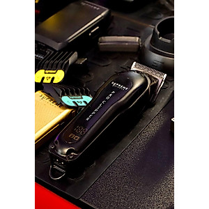 Supreme Trimmer 2-in-1 Pro Clipper & DLC T-Shaper Combo | Professional Beard Trimmer ST5206 & Hair Clipper STC5030 Barber Kit | Black