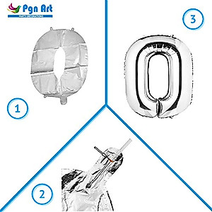 PGNART Baby Shower Decorations for Boy Table Decorations Blue Centerpiece Sticks Photo Props It's A BOY Banner OH Baby Balloon Mom to Be Sash Backdrop Lanterns Honeycomb Fan Poms White Grey Silver Kit