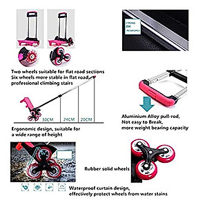 Cute Print Bowknot Trolley Backpack Elementary Middle School Rolling Bag Wheeled BookBag for Kids Girls