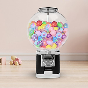 Vending Machine,Candy Gumball Machine,Candy Vending Machine with Locks,1.26'' Ball Bulk Candy Dispenser Machine for Game Stores & Retail Stores (Style 1)