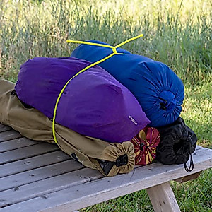 Nite Ize, Inc. GT64-33-R3 Nite Ize Original Gear, Reusable Rubber, 64 Inch, Neon Yellow, Made in the USA Twist Tie, 64"-2 Pack