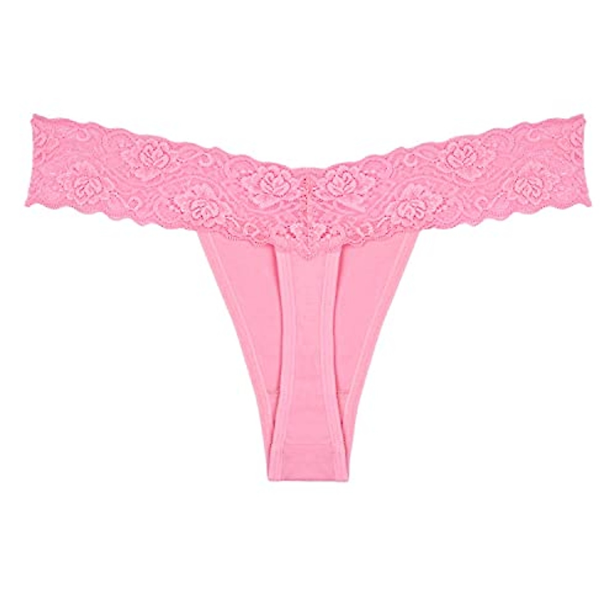 Sunm Boutique 8 Pack Lace Thongs for Women Thong Underwear Panties Low Waist (Multi, Medium)