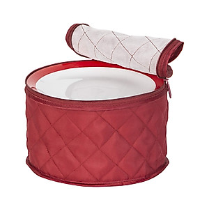 Richard's Homewares - Quilted China Keepers 6pc. Starter Set - Crimson