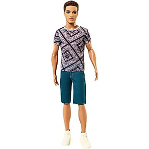 Barbie Fashionistas Ryan Doll with Jean Shorts and Shirt