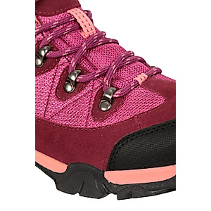 Mountain Warehouse Trail Kids Waterproof Hiking Boots - Girls & Boys Berry Kids Shoe Size 5 US