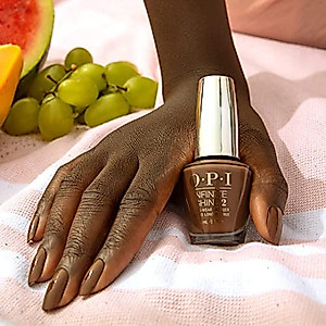 OPI Nail Lacquer, Cliffside Karaoke, Brown Nail Polish, Malibu '21 Collection