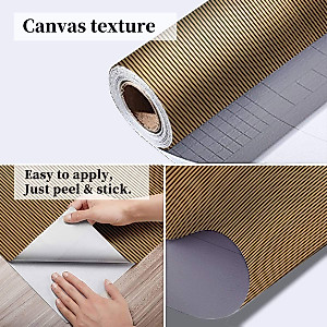 3D Wallpaper Background Made of Wood slats Self Adhesive Bedroom Living Room Dormitory Decor Wall Mural Stick and Peel Background Wall Ceiling Wardrobe Sticker 98.4"x68.9"-250x175cm